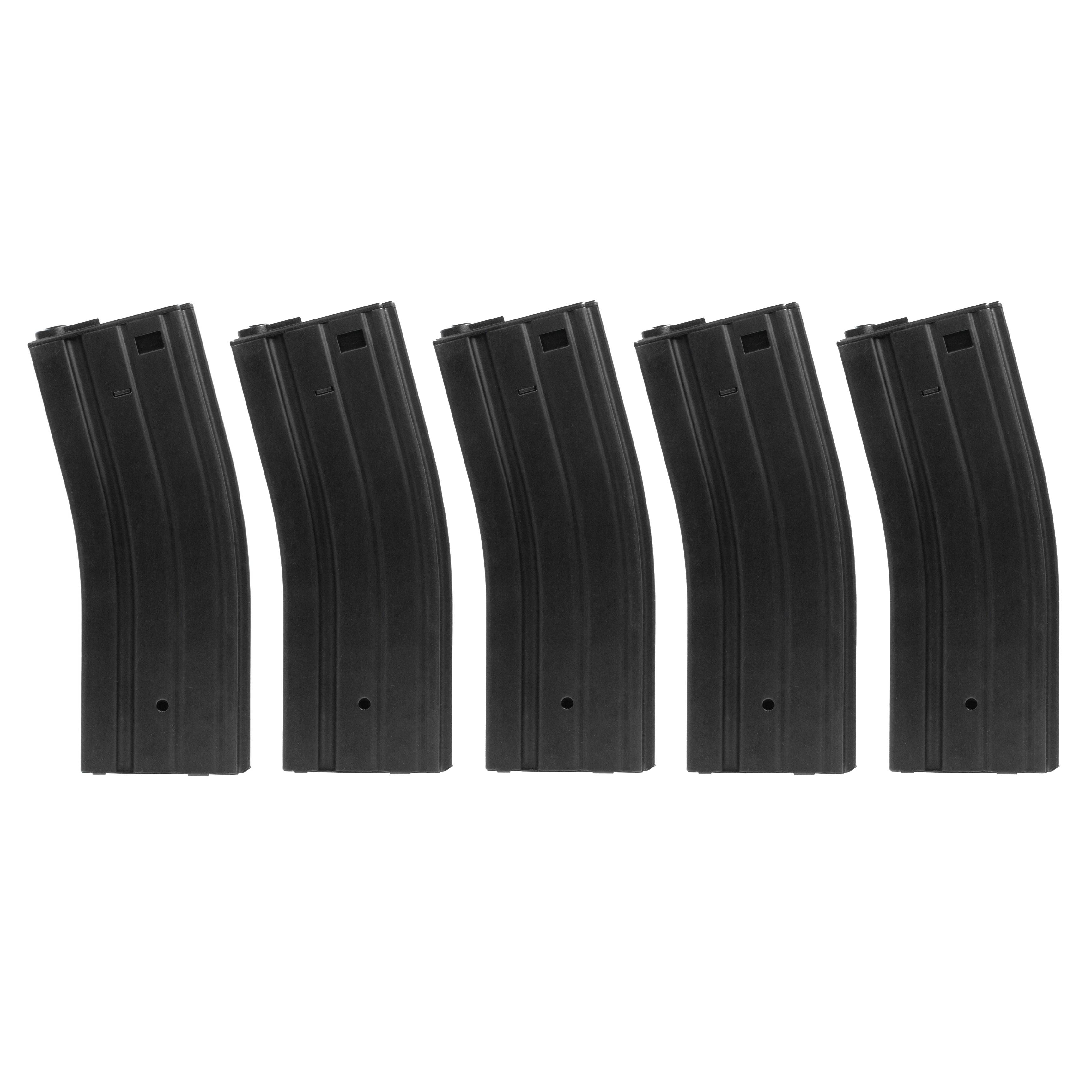 ARCTURUS M4/M16 Metal 30/130Rds Variable-Cap EMM Magazine (QPQ) [5PACK ...